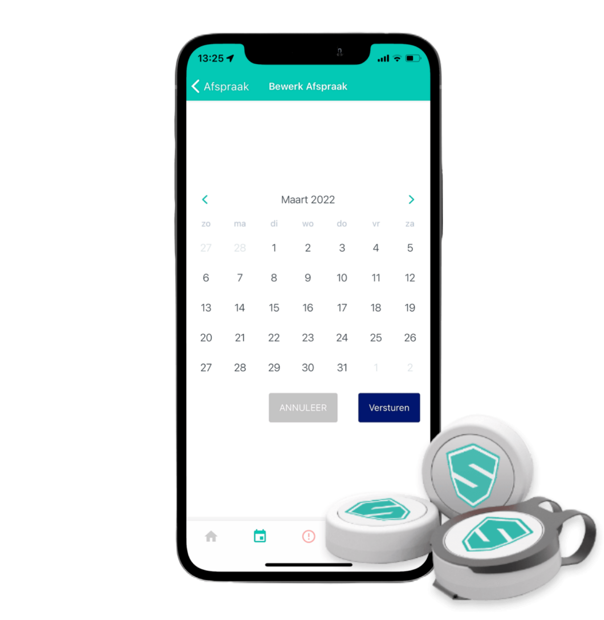 Functionaliteiten van de SAFE-app – SAFE app